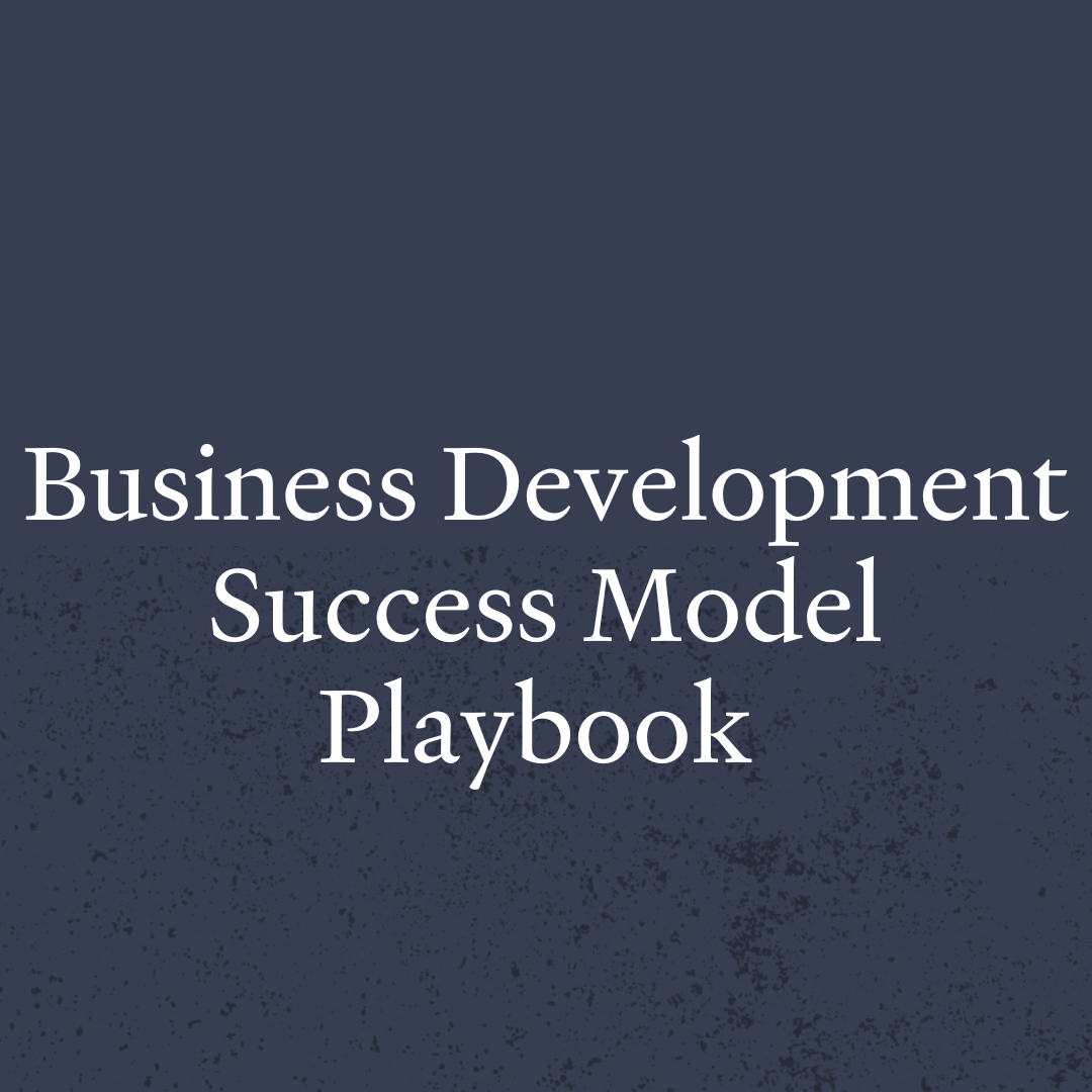 The Business Development Success Model
